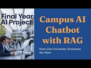 Campus AI Chatbot with RAG + Memory | Final Year Project 2026