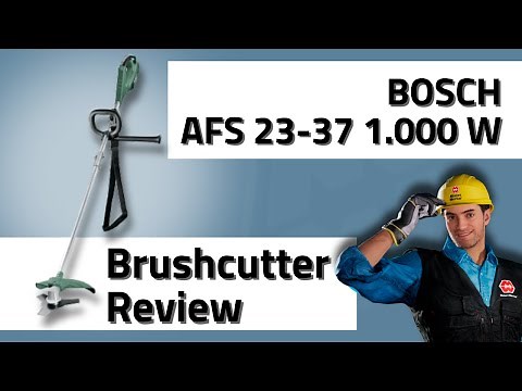 BOSCH AFS 23-37 Brushcutter Review 2025 | 1000W Tested! (06008A9000)