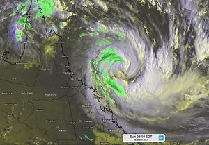14K views · 323 reactions | Tropical Cyclone Debbie continues to...