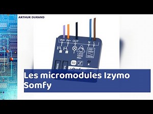 Les micromodules Izymo Somfy : la domotique à portée de tous