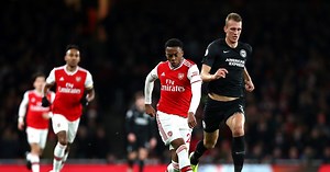 Aubameyang's angry reaction to Joe Willock during Arsenal vs Brighton