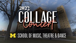 Every year, SMTD presents hundreds of professional-level performances. On one night in January in the historic Hill Auditorium, you can experience some of our greatest hits. The 45th annual Collage Concert features the incredible range of the school’s gifted students, performing one riveting work after another without pause. Including large ensembles, small ensembles, musical theatre, opera, dance, and theatre, there is something for everyone. Join us for the Collage Concert on Saturday, January