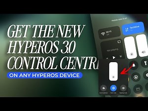 Install New HyperOS 3.0 Control Center - On any HyperOS Devices (Xiaomi, Redmi & POCO) | Techtitive