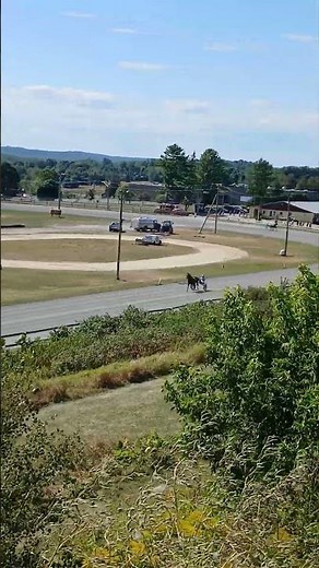 Harness Racing Practice,Woodstock,NB,Connell Park Track.