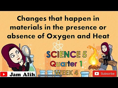 SCIENCE5 Q1 WEEK 4 Changes Happen in the presence of Oxygen and Heat