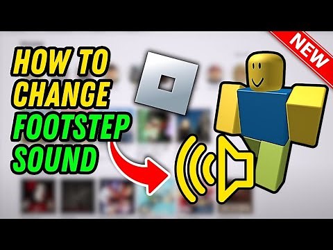 How To Change Footstep Sounds In ROBLOX Studio || Replace footstep sound in Roblox?