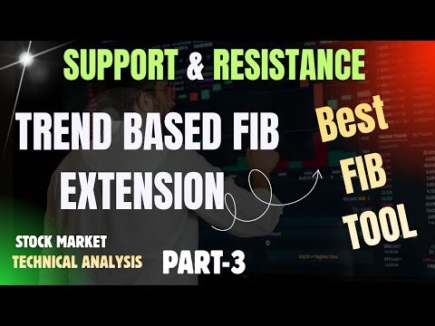 FIBONACCI TOOL|TREND BASED FIB EXTENSION|TECHNICAL ANALYSIS|PART-3