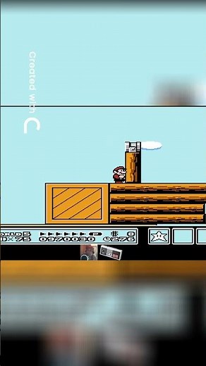 Mario's Epic Jump and Dodge: Conquering World 5 Fortress! #shorts