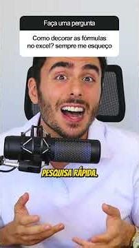 NÃO FAÇA ISSO: Aprenda a usar as fórmulas no Excel e entenda tudo! VEJA AGORA! #excel #dicasdeexcel