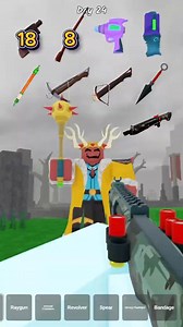 All Ranged Weapons vs Cultist King In 99 Nights In The Forest! #robloxfyp #99nightsintheforest #fypシ | Braincell Lost