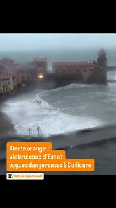 164K views · 951 reactions |  En marge de l’alerte pluie-inondation et crues, les Pyrénées-Orientales sont également concernées par une vigilance vagues-submersion.  Un violent coup d’Est a débuté sur le littoral catalan, provoquant des vagues de plusieurs mètres. ➡️ Toutes les infos à suivre EN DIRECT sur Actu Perpignan | Actu Perpignan | Facebook