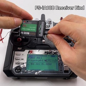 Watch FS-iA10B Receiver and How to Bind It with FS-i6X on Amazon Live