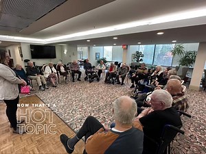 1.2K views · 20 reactions | Today’s Hot Topics: Budgets, Climate Change, Blue Jays, Ticket Prices, Charitable Giving… and more! ✅ | Princess Gardens Retirement Residence | Facebook