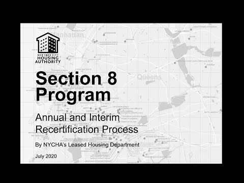 What You Should Know about your Section 8 Annual and Interim Recertification