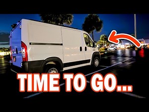 It's Time To Get Out | Van Build FINAL STEPS (Ram Promaster Stealth Camper)