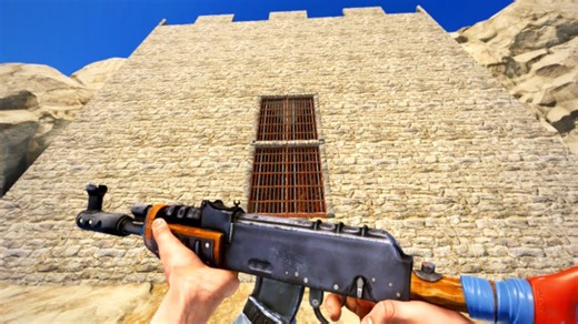 Storming a Stone Castle Built into the Cliffs!