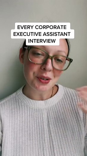 Every corporate executive assistant interview #reels #trending #viral #explore | Maggie Lalley