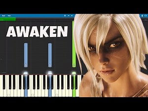 Awaken Piano Tutorial - League Of Legends Cinematic - Season 2019 - Valerie Broussard