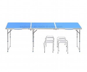 [Hot Item] Adjustable Height Portable Folding Party Table
