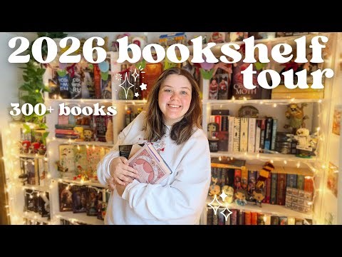 my dream home library tour | 2026 bookshelf tour 📖