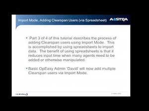 Basic OpEasy User Training V3.3
