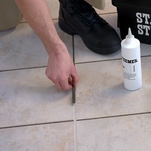 Changing your grout color is as easy as 1, 2, 3. | Stanley Steemer