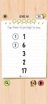 Brain Test 5: Tricky Challenge Level 50 | Every Puzzle Solved! 🎯 #Shorts #Challenge #Tutorial