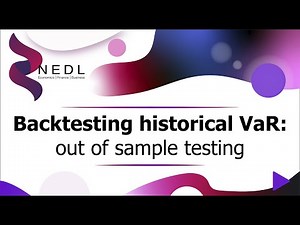 Backtesting historical VaR: out of sample testing