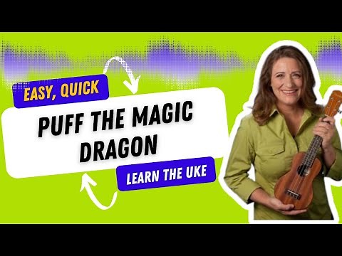 Puff the Magic Dragon Beginner Ukulele Tutorial - Ukulele Sisters
