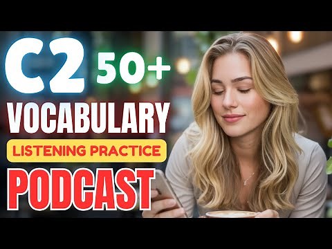 50+ C2 English Vocabulary Mastery || Improve C2 Level Listening, Speaking & Writing