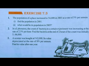Class 8th maths l Exercise 7.3 l Chapter 7 l Comparing Quntities l Ncert l solution l Carb Academy