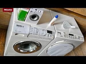 Pflegeleicht 60°C | Miele Softtronic W3657 WPS Spielzeug Waschmaschine (Theo Klein 6933)