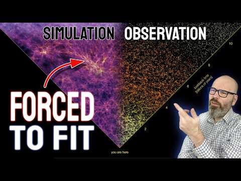 How ΛCDM Fakes the Cosmic Web