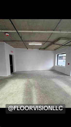 Commercial Storefront- prime floor, self level, LVP install, install baseboards, metal framing & sheetrock w/ 3 custom arches with color LED lights #floorprofessionals #cleantok #fyp #fypシ #construction