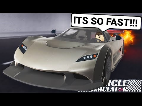 THE NEW KOENIGSEGG JESKO IS SO FAST in VEHICLE SIMULATOR UPDATE! (Roblox)