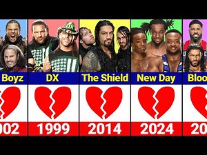 WWE Tag Teams and Stables That Broke Up