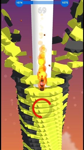 Stack Ball Master 🔥 | Smash the Stack 💥#viralvideo #gaming #revozark