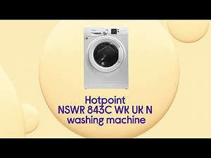 Hotpoint Core NSWR 843C 8 kg 1400 Spin Washing Machine - White | Product Overview | Currys PC World