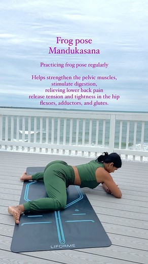 1.8M views · 2.7K reactions | Frog Pose boasts deep and lasting benefits for tight muscles, mobility issues, and even stress. The wide stance of this stretch releases deep-rooted tension in the hips and improves range of motion in the lower body Day 3 #SukhaYogaPractice Hosts: @elma_yoga @irosenav @karmabhaktiyoga @yogi_love_yogi_do @yooga_land Sponsor: @zimmifit #frogpose #hipopener #yogaposes | Omwithrose | Facebook