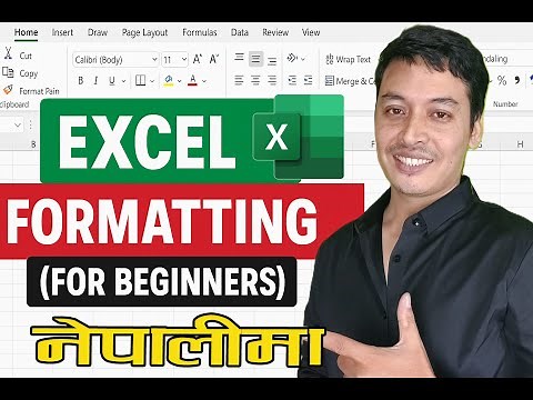 Excel for Beginners | Basic Formatting Tools in Excel (Nepali Tutorial)