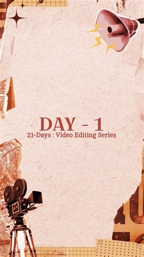 Nupur Vibes on Instagram: "​21 Days Video Editing Mastery! | FREE Assets & Full Tutorial Series (Beginner to Pro)​ . . . . Welcome to the 21 Days Video Editing Series! This is your ultimate, comprehensive course designed to take you from a beginner to a professional video editor in just three weeks. ​What you will get in this series: ​🎥 Daily Video Editing Tutorials: Step-by-step guides on all major software and techniques. ​🎁 FREE Video Editing Assets: Access exclusive assets, sound effects,
