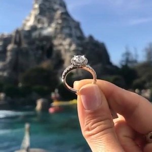 Marriage is a heart-racing adventure, in the best possible way. Buckle up and enjoy the ride! 💓 A gorgeous engagement ring from Kirk Kara. Shop Kirk Kara bridal jewelry in our stores! | Bailey Banks & Biddle