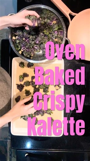Easy Veggie Recipe - Crispy Oven Baked Kalettes