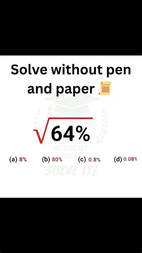 Excellence academy nrs solve it! on Instagram: "Can you solve this??? Comment your answer 👉👉👉 #mathematics #reelsvideo #math #algebra #brainhealth #trendingreels #trending #viralreels #braingames #trendingaudio #excellenceacademynrs"
