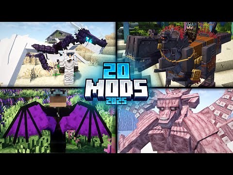 20 Best Minecraft Mods Of All Time ! (2025)