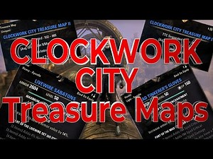 Where to find Clockwork City Treasure Map 1 and 2! ESO Treasure map 2020 (Livewire set, tinkerer set