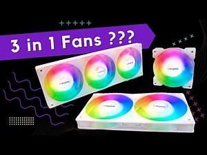 3 Fans 1 Frame - Akasa Vegas A12, A24 and A36 Fans Review