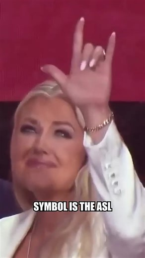 Erika Kirk Flashes DEVIL HORN Hand Signal At Charlie Kirk Funeral? - or...