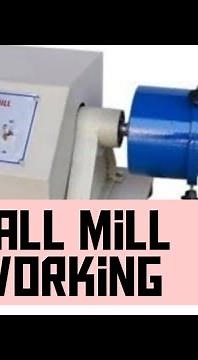 Ball mills working method -full practical -size reduction