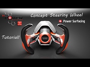 Concept Steering Wheel | SolidWorks Tutorial